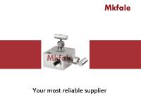 China Two Valve Manifold Calibration Manifold Needle Valve Manifolds Free - Swiveling Type for sale