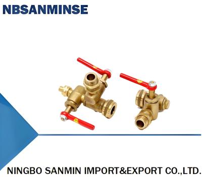 China Sealing Element Three Handle Liquid Level Gauge For D1 1/2