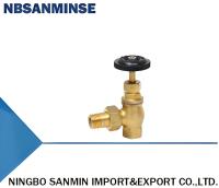 China 606-DN15 606-DN20 Copper Heating Angle Valve With 1.0MPA Pressure for sale