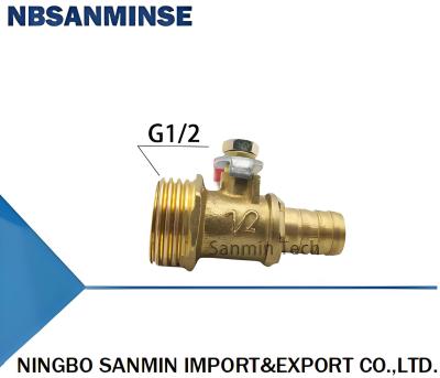 China Ball Valve Air Compressor Parts G 1/2 G 1/8 1PC NBSANMINSE for sale