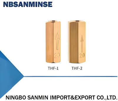 China High Pressure THF Oil Return Check Valve With Orifice ∅0.8-∅3.0mm And Maximum Pressure 15 Bar for sale