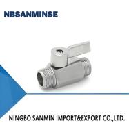 China Mini Ball 1inch Pneumatic Cylinder Solenoid Valve M/M for sale
