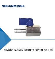 China Mini Ball M/F Micro Pneumatic Solenoid Valve 1/4'' for sale