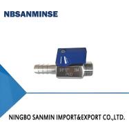 China Ball Valve 1/8'' 1/4'' 3/8'' 1/2'' 3/4'' Inch Mini Pneumatic Air Valve M/M ss304 ss316 for sale