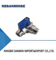 China Mini Ball Cylinder Solenoid Valve 1/8 Inch 1/4 Inch 3/8 Inch 1/2 Inch for sale