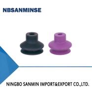 China SBA Series 1.5 Bellows Suction Cup with High Temperature Resistance for Uneven Surface Handling for sale