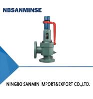 China Iron Pneumatic Solenoid Safety Valve 35bar Pressure for sale