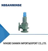 China Iron Pneumatic Solenoid Safety Valve 35bar Pressure for sale