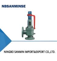 China Iron Pneumatic Solenoid Safety Valve 35bar Pressure for sale