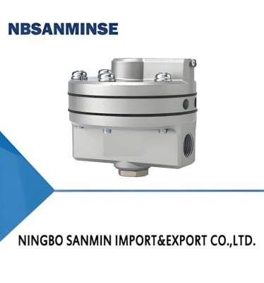 China IL100Series Booster Relay Pneumatic Solenoid Valve with 2x6.5W(12VDC) 2x7W(110VAC) and -35℃~+45℃ Temperature Range for sale