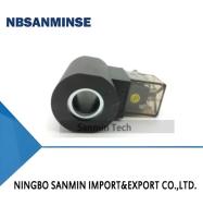 China Waterproof IP65 IP67 IP69K Solenoid Valve Coil , Hydraulic Electromagnetic Valve Coil for sale