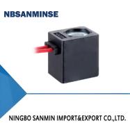China Connection Type DIN43650B AC220V 24vdc Solenoid Coil 4V210 Series for sale