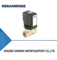 China Servo-assisted 2/2-way Diaphragm Valve with Steel Material and Brass Solenoid Valve for sale