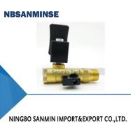 China SR-G-15 4Mpa G 1/2 High Pressure Solenoid For Electronic Drain Valves Air Compressor Valve Brass Solenoid Drainer NBSANMINSE for sale