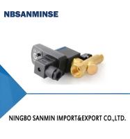 China NBSANMINSE Electronic Drain Valve G1/2 1.6 Mpa SR-B-15 Brass Solenoid Valve DC24V AC220V Air Compressor Drainer for sale