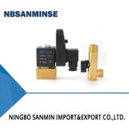China NBSANMINSE SR - A - 15 Electronic Drainer G1 / 2 1.6Mpa Exhaust Valve Water Drainer Water Valve DC24V AC220V High Quality for sale