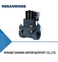 China 2W Series Pneumatic Solenoid Valve with 15-50mm Orifice for 0.1-0.6 MPa Pilot Type and 0-1.5 m Water Column Direct Action for sale