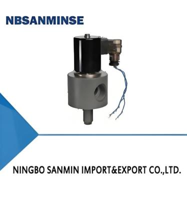 China PP/PPH/PVC/PTFE Electromagnetic Solenoid Valve for Ore and Metal Processing with 0 to 1 m Water Column and Max. +60℃ Ambient Temperature for sale