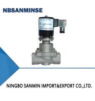 China 304 Stainless Steel Chemical Solenoid Valve with DC12V-AC380V Voltage and 5-50°C Working Temperature for sale