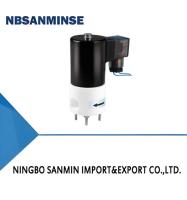 China PTFE Solenoid Valve with Max.+60℃ Ambient Temperature 5℃～150℃ Medium Temperature and M8×1 G1/8 M6 1/4UNF-28 Linkage for sale