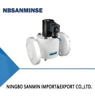 China Polytetrafluoro Electromagnetic Valve PTFE Solenoid Valve with Max. +120℃ Temperature Resistance 0.01～0.6 MPa Working Pressure and 1.2 MPa Compressive Strength for sale