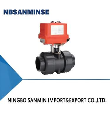 China Compact High Torque Electric Ball Valve with 5-50°C Working Temperature for Reliable Performance for sale
