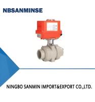 China Compact High Torque Electric Ball Valve with 5-50°C Working Temperature for Reliable Performance for sale