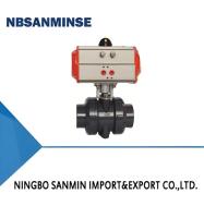 China UPVC/CPVC/PPH Electric and Pneumatic Ball Valves for Medium Pressure 1.2MPa and Low Pressure 0.035MPa~0.35MPa Applications for sale