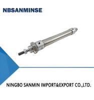 China 10Y-1 mini Stainless steel air cylinder with valve and switch design  10bar for sale