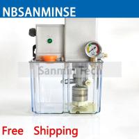 China NBSANMINSE SDR5-34Z  Grease Lubricating Pump 4 Mpa AC 380 Volt 50 Hz  with Overflow Valve for Lubrication System for sale