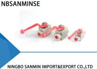 China Stainless Steel High Pressure Hydraulic Ball Valve KHB-G1/8 1/4 3/8 1/2 Anti corrosion Design SS304 SS316 for sale