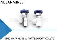 China KF -L8 Pressure Gauge Switch 31.5MPa Threaded Connections Industry Engineer High Pressure Valve for sale