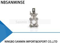 China CF8M 1 inch Hydraulic High Pressure Ball Valve 1000psi WOG Stainless Steel SS316 Oil Gas Water Pipe Line Application for sale