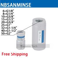 China NBSANMINSE KA Check Valve Pneumatic Air Valve 1/8 1/4 3/8 1/2 3/4 1 1-1/4 1-1/2 2 One Direction Valve For Automation for sale