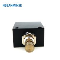 China NBSANMINSE ASC G1/8 1/4 3/8 1/2 Precision Flow Control Valve Pneumatic Air Valve Flow Adjusting Normal Temperature for sale