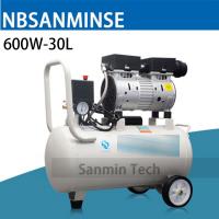China 600W - 30L Mini Air Compressor Oilless High Pressure Mute Design Wood Working Home Application AC220V High Quality for sale
