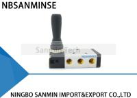 China NBSANMINSE 4H210 4H310 4H430 Pull Valve 1/8 1/4 3/8 1/2 Two Position Three Position Five Way Three Position Air Control for sale