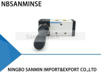 China NBSANMINSE 4H210 4H310 4H430 Pull Valve 1/8 1/4 3/8 1/2 Two Position Three Position Five Way Three Position Air Control for sale
