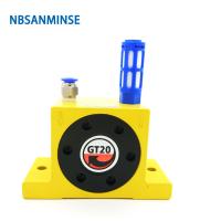 China GT 1/8 1/4 Pneumatic Turbine Vibrator Air Vibrator Low Pressure For Food And Pharmaceutical Industries Ball Type for sale