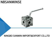 China 3 Way Hydraulic Ball ValveWith SAE Flange Industry Engineer for sale
