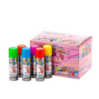 China Multicolor Crazy String Spray for sale