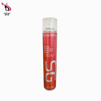 China Pengwei Unisex Extra Strong Hairspray , Antistatic Quick Blow Dry Spray for sale
