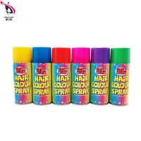 China Disposable Black Temporary Dye Hair Spray Washable Smudgeproof for sale