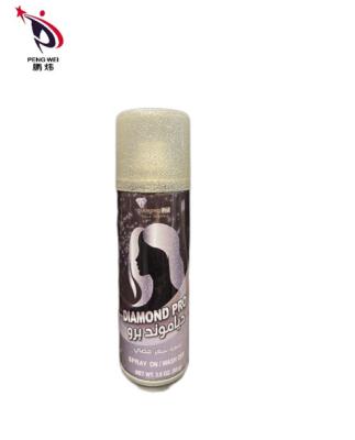 China Odorless Washable Hair Glitter Spray Nontoxic Harmless 150ml for sale