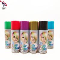China 80g Wash Out Dye Hair Color Sprays Multifunctional Nontoxic Durable for sale