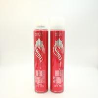 China Tinplate Durable Quick Dry Hair Spray Smudgeproof Washable 420ml for sale