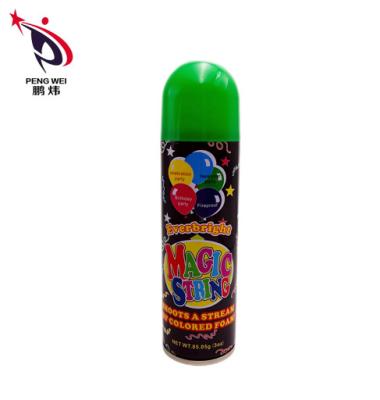 China Magic Streamer Silly String Spray Multipurpose For Celebration for sale
