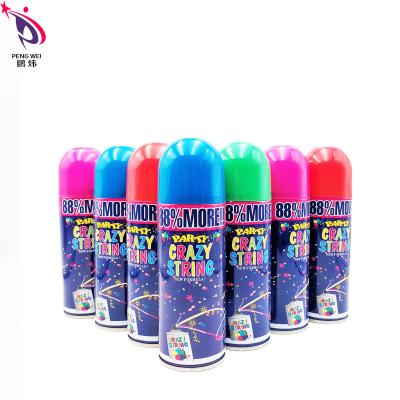 China MSDS Party Streamer Spray String for sale