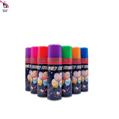 China Ecofriendly Practical Silly String Spray Streamer Multiscene Durable for sale