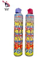 China Tin Christmas Artificial Snow Spray Trigger Gun 980ml For Carnival for sale